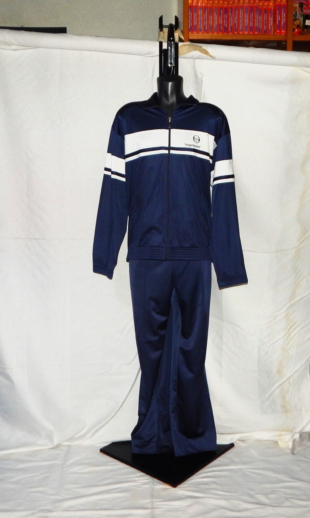 Sergio Tacchini Vintage 90s Rare Adults' Training Tennis Tracksuit 2 ...