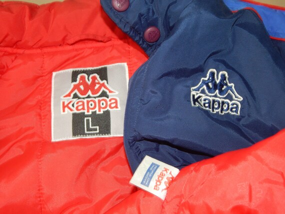 KAPPA Vintage 80s to 90s Men's Training Padded Windbr… - Gem