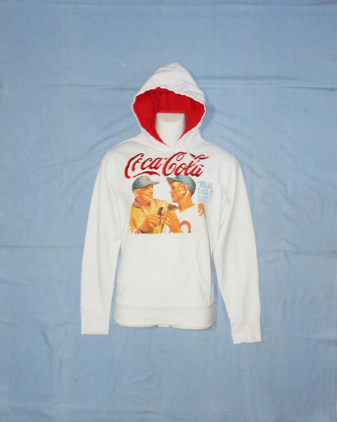 Coca Cola Relax Take It Easy Cool Adult's Cotton Hoodie Sweat Shirt ...