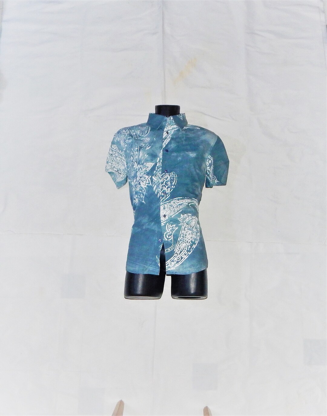 JUST CAVALLI Vintage 90s Made in Italy Rare Men's Cotton Neck Short ...