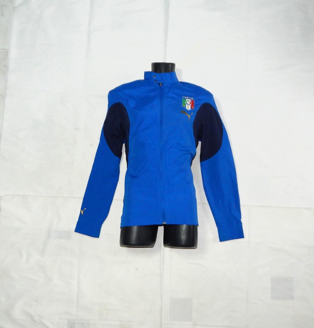 PUMA Vintage 2000s Italy Official Top Track Suit Wind Jacket National ...