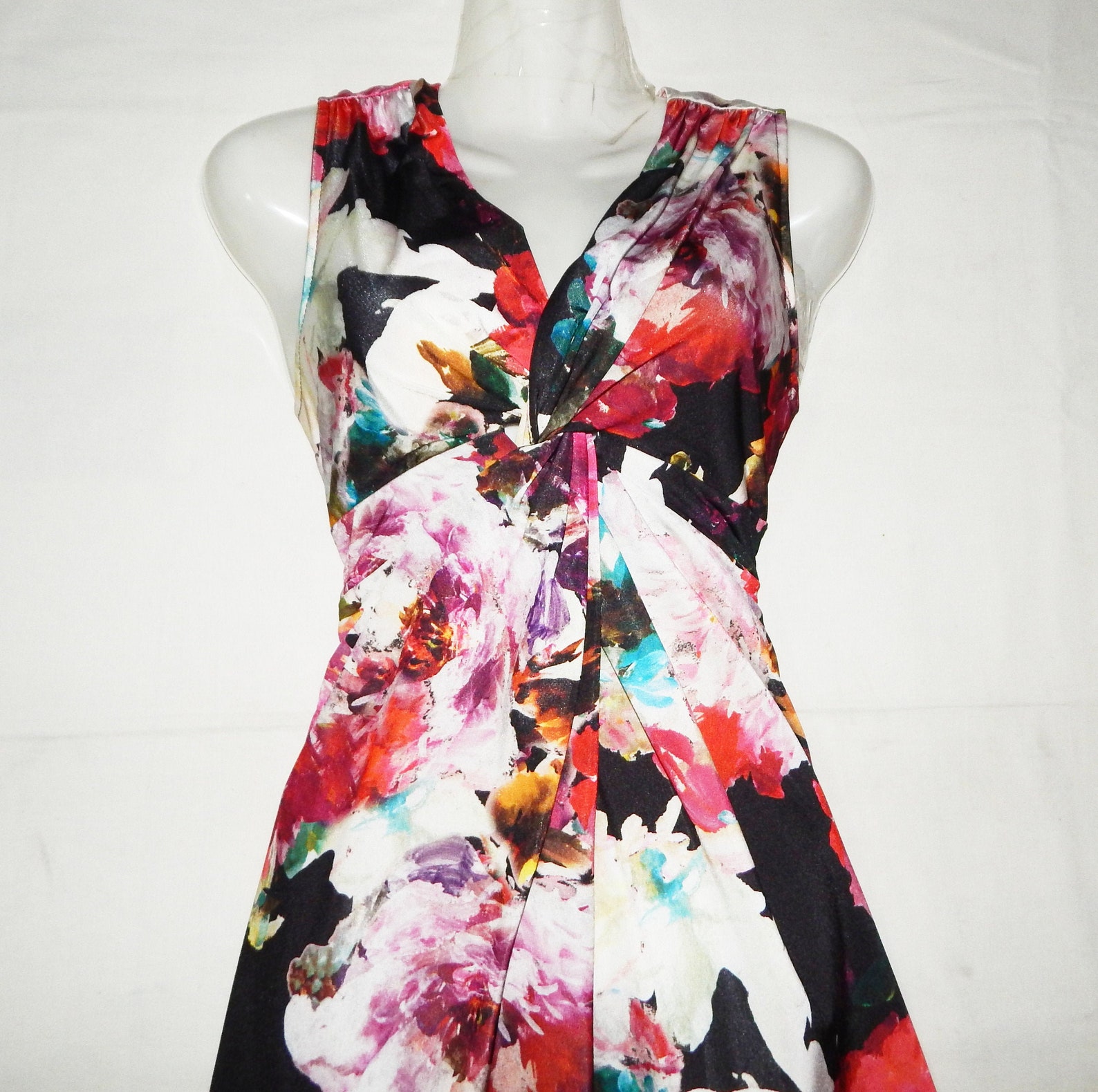 Sandro Ferrone Roma Vintage Unworn V Neck Sleeveless Floral | Etsy