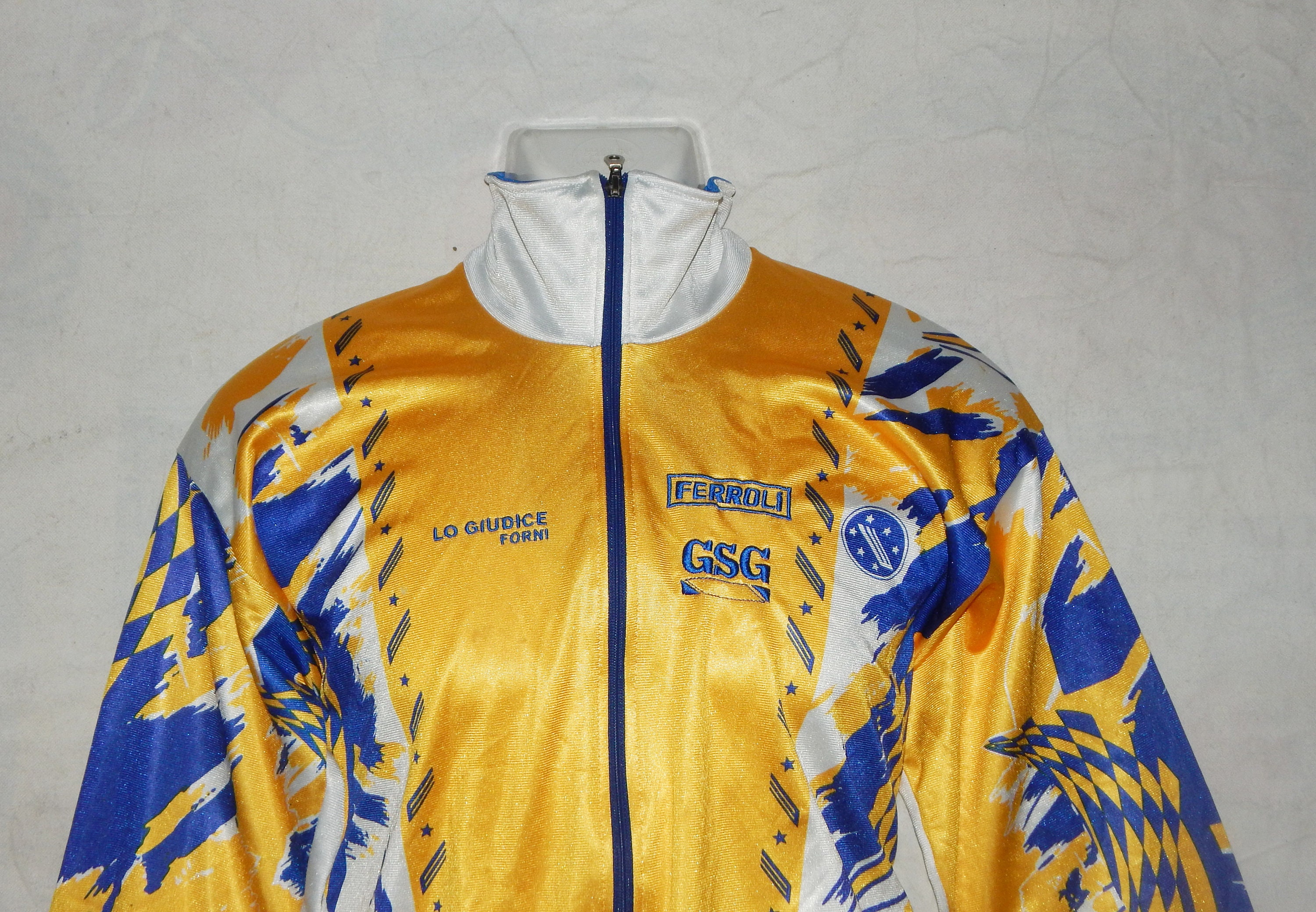 Vintage 90s Cool Rare Women's Training Tracksuit Top Jacket . Size S ...