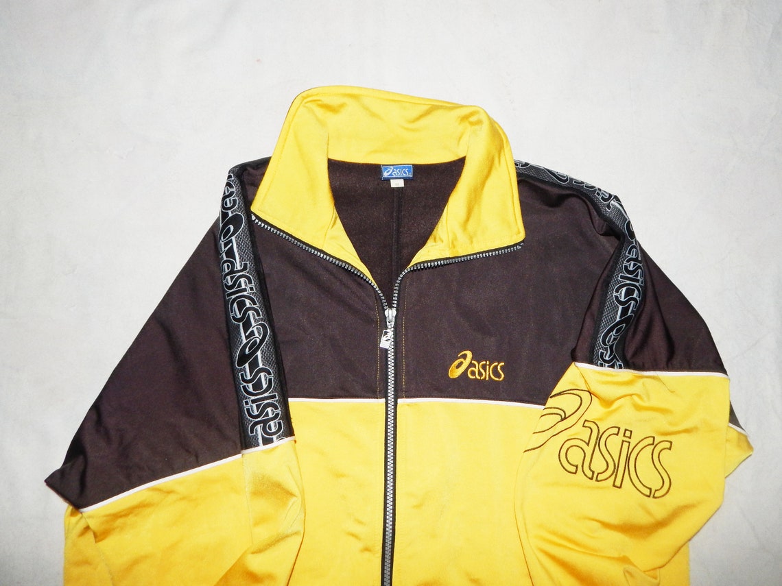 Asics Vintage 90s Adult's Rare Training Tracksuit Top - Etsy