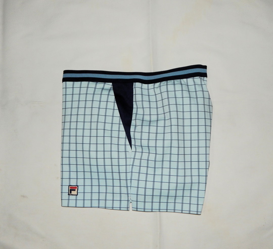 FILA Vintage Bjorn Borg 80s Made in Italy Adult's Tennis Checked Design ...