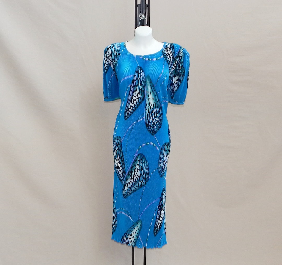 NINA RICCI Paris Vintage 90s Rare Women's Amazing Design Short Sleeves ...