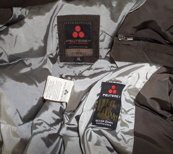 Peutrey Auth. Men's goose down Arrow Brown parka jack… - Gem