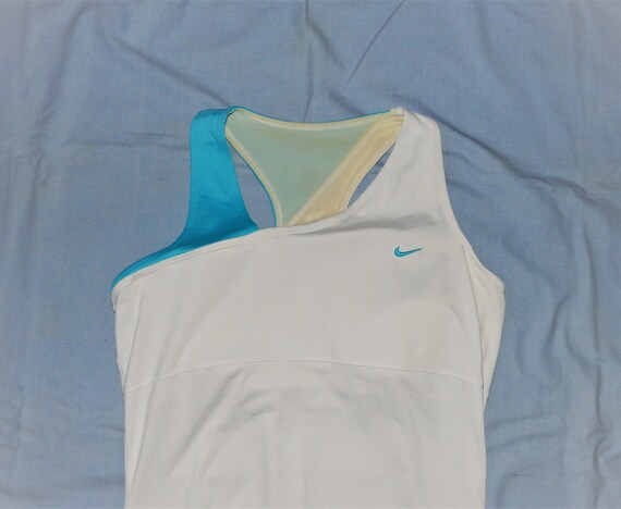 NIKE Vintage 2000s Rare High Tech Dry-fit Women's Ten… - Gem