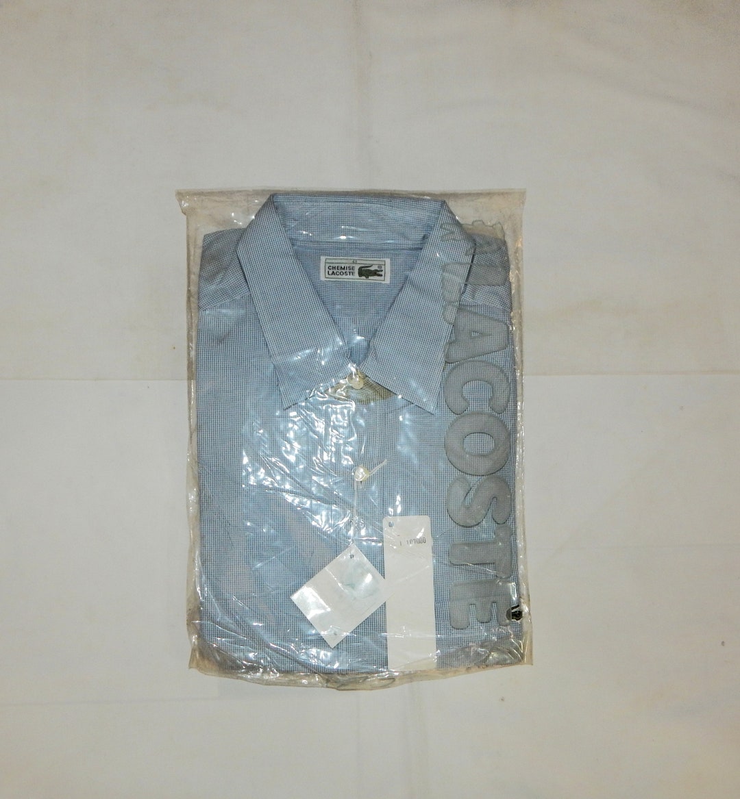 LACOSTE Vintage 80s/90s Made in France New With Tags Men's Cotton Short ...
