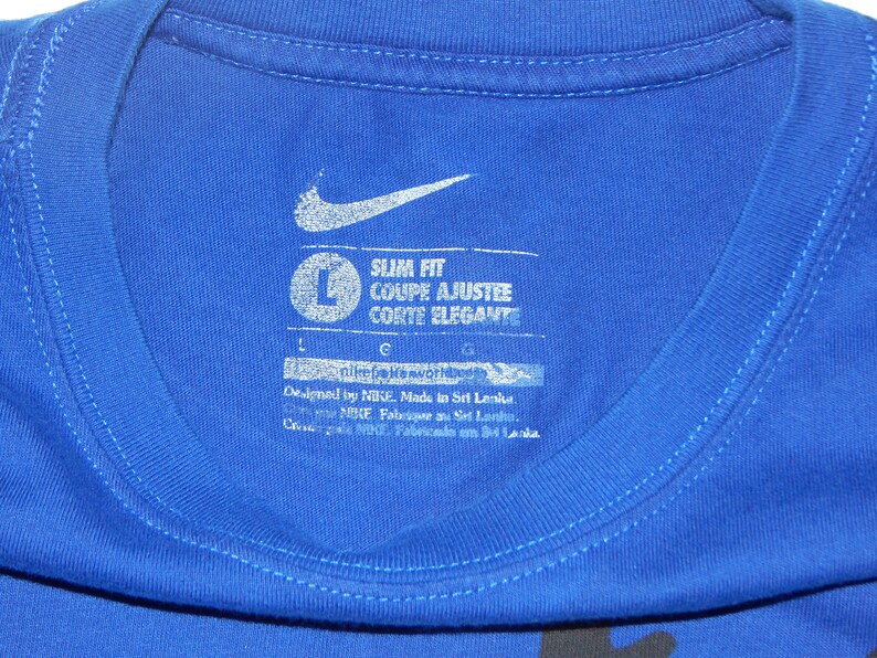 INTER MILAN Vintage 2000s Football Team Nike Men's Cotton Short Sleeves ...