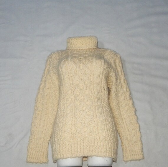 Vintage Adults' Fair Isle Norwegian Style Turtle Neck… - Gem