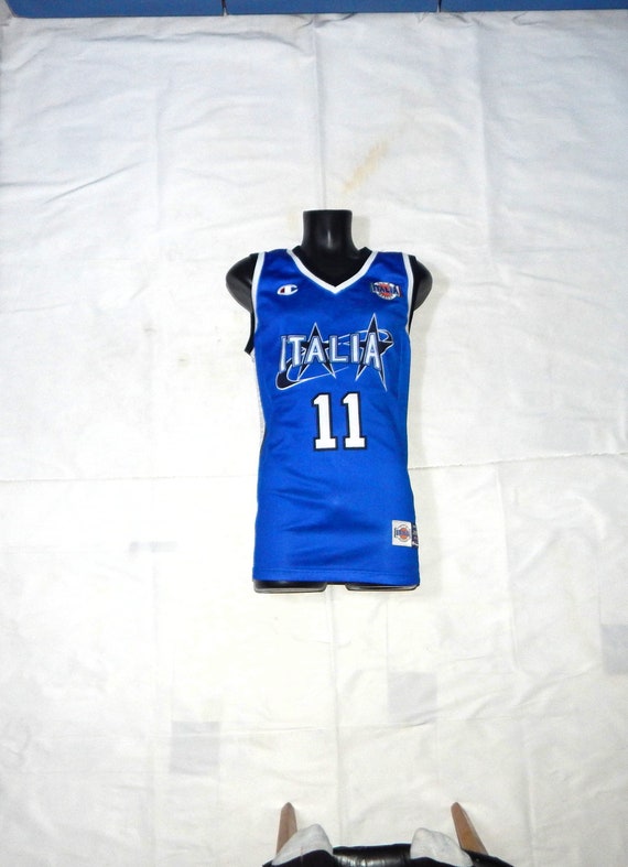 ITALY Vintage 90s Official National Team Basketball … - Gem
