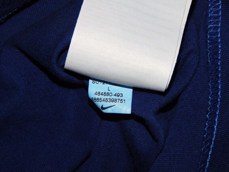 INTER MILAN Vintage 2000s Football Team Nike Men's Cotton Short Sleeves ...