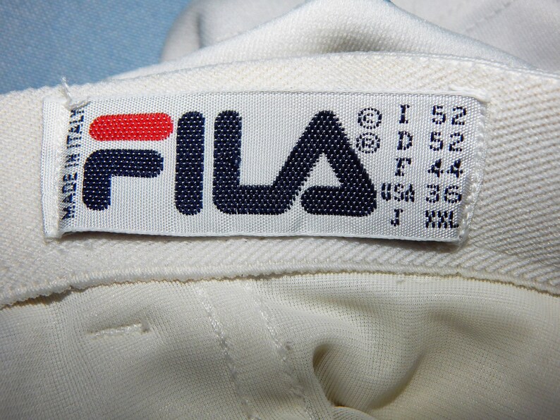 FILA Becker Vintage 80s/90s Men's Tennis Shorts, Label Size IT52, Uk38 ...