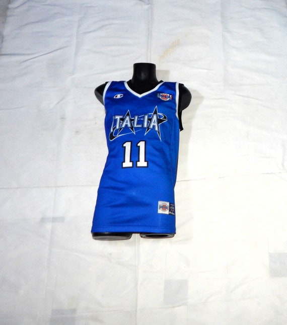 ITALY Vintage 90s Official National Team Basketball … - Gem