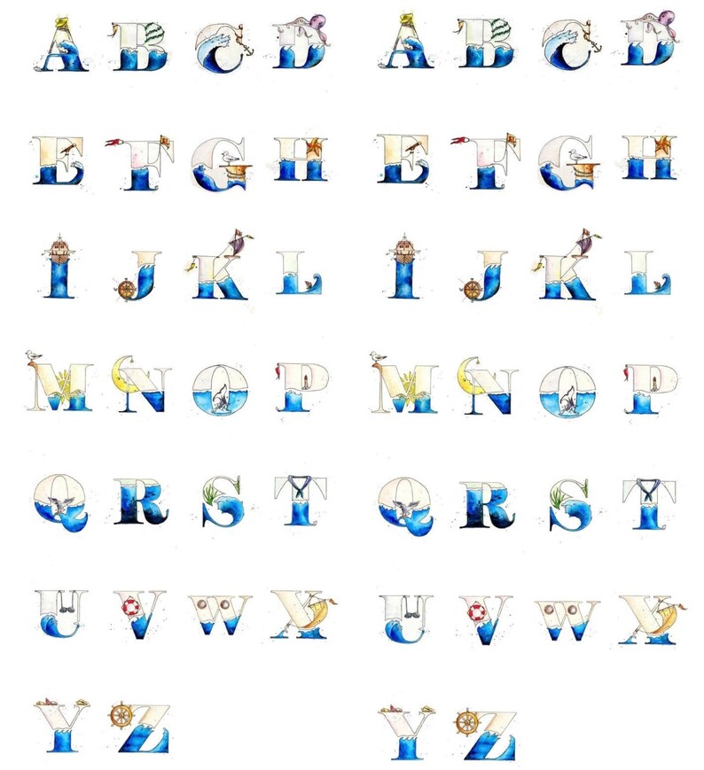 Printable Letters With Instant Download | Etsy