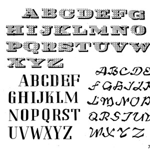 Printable Letters With Instant Download | Etsy