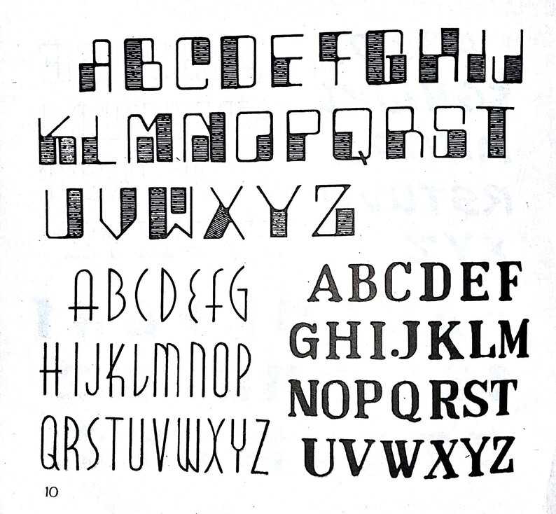 Printable Letters With Instant Download | Etsy