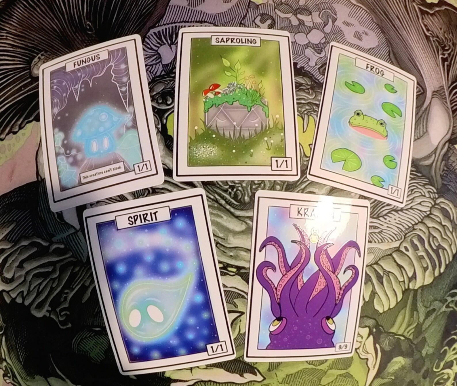 Rabbit MTG Token Cards (3 Pack)- DIGITAL Artwork - Etsy