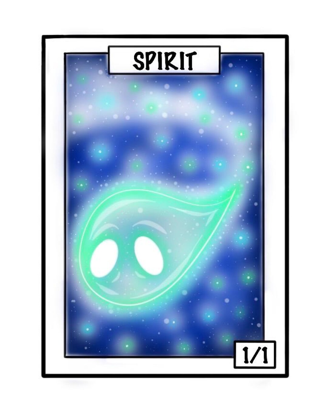 Spirit MTG Token Cards (3 Pack)-digital Artwork - Etsy