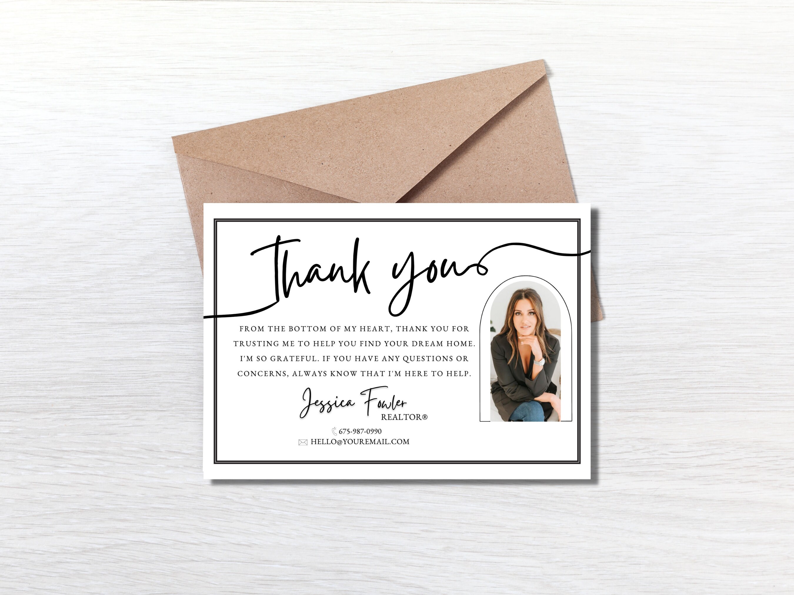 Real Estate Thank You Card | Real Estate Marketing | Realtor Thank You ... Real Estate Thank You Card | Real Estate Marketing | Realtor Thank You ...