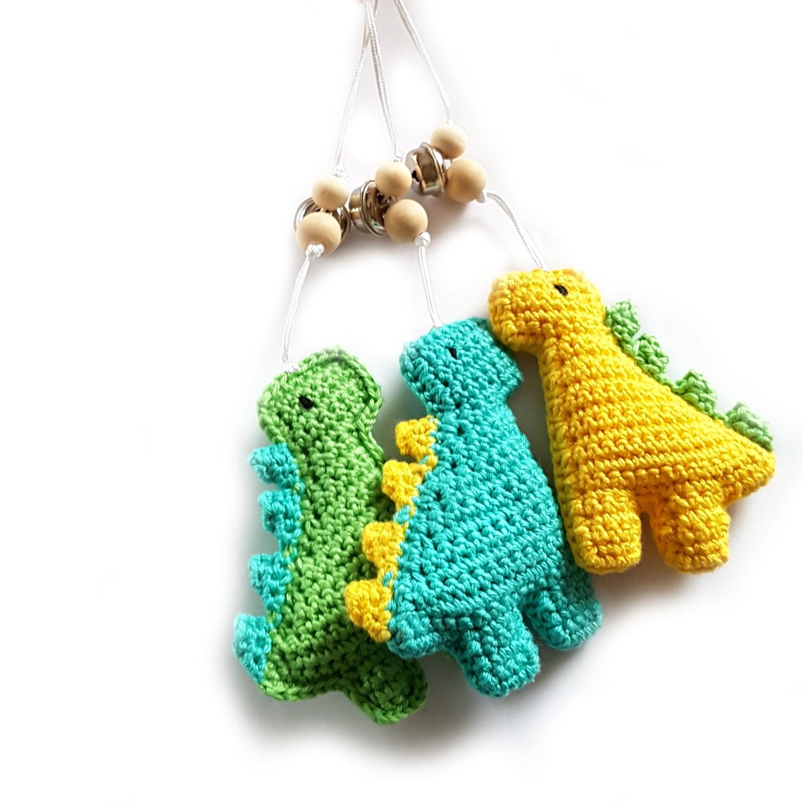 Crochet pattern mini dinosaur | Etsy