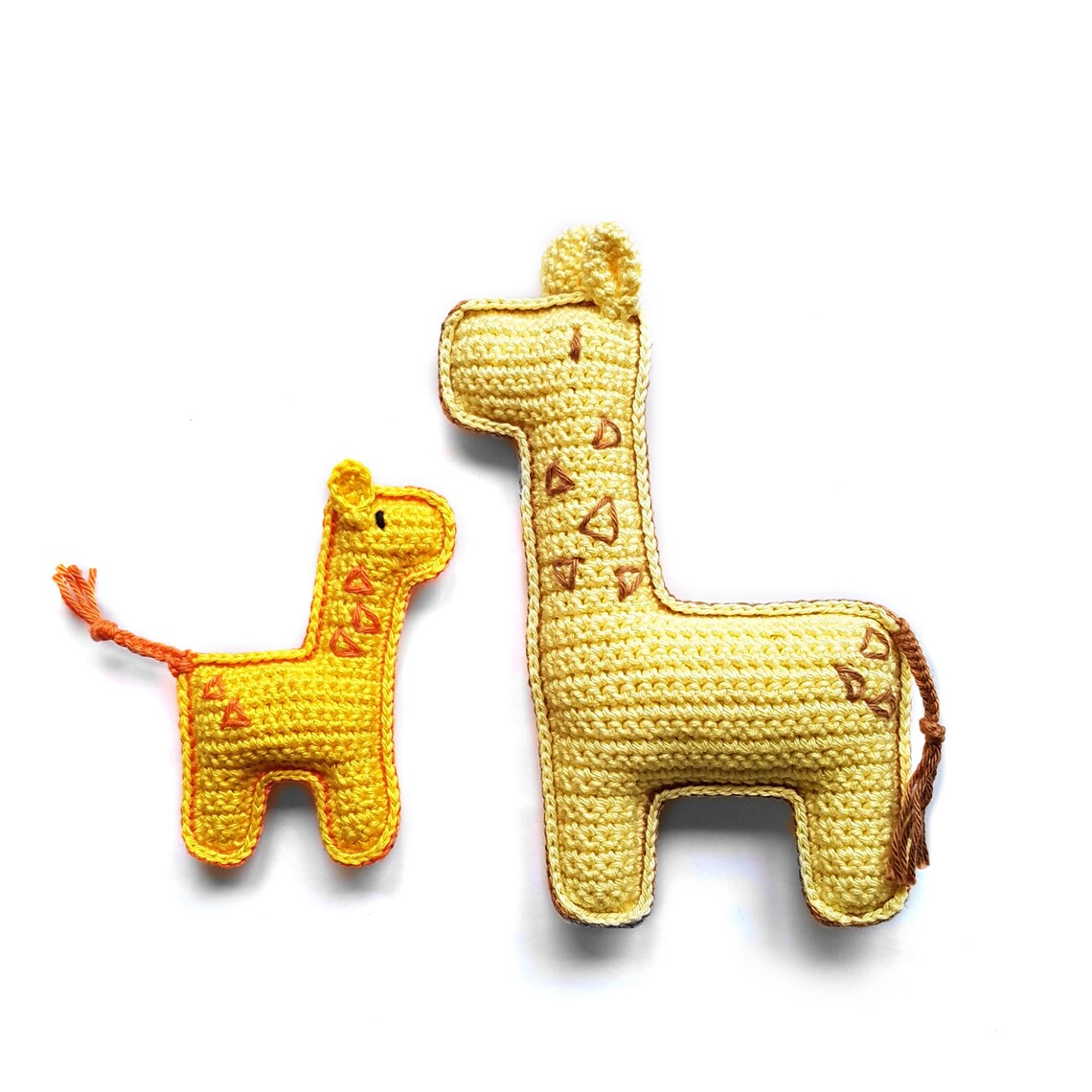 Crochet Pattern Mini Giraffe - Etsy