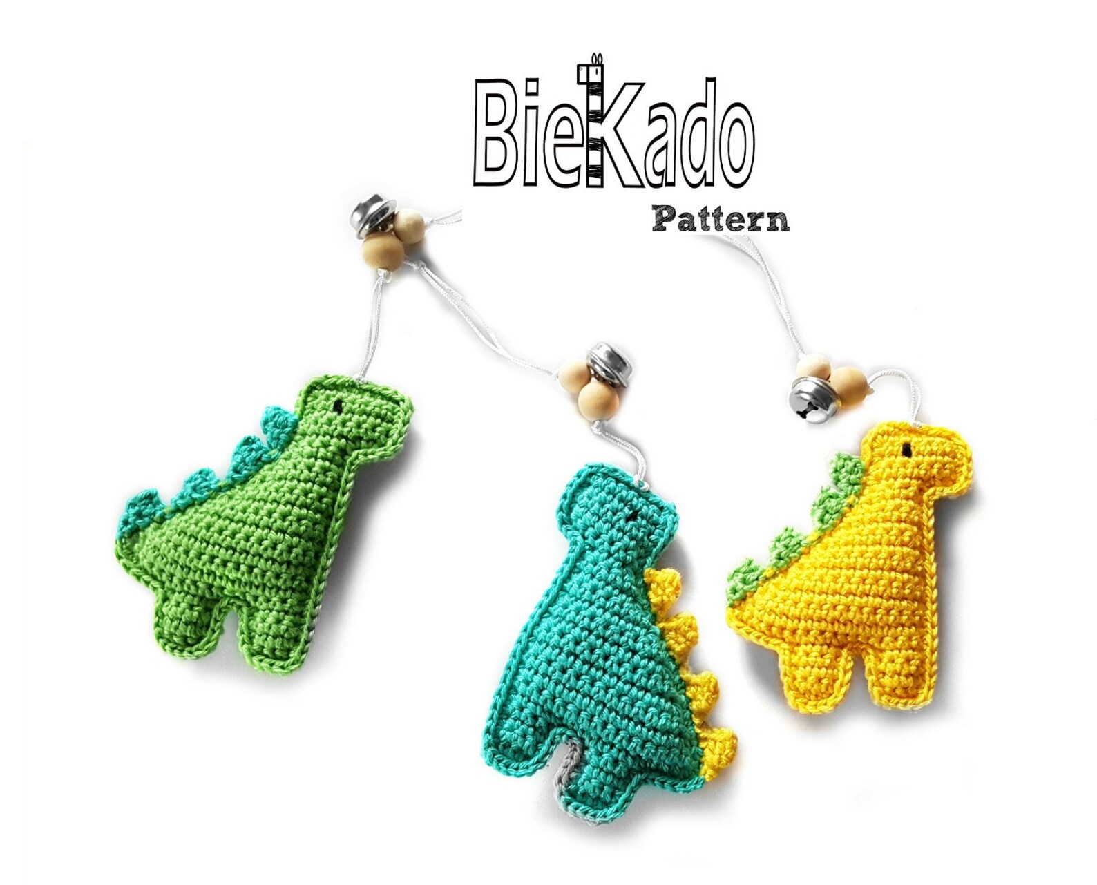 Crochet pattern mini dinosaur | Etsy