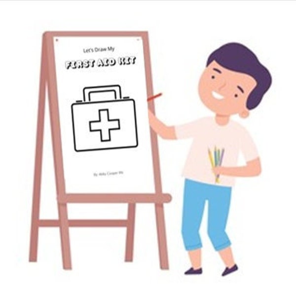 First Aid Coloring Page - Etsy