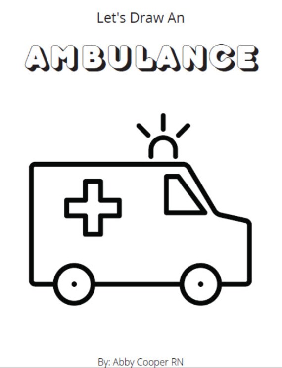 Paramedic Coloring Page