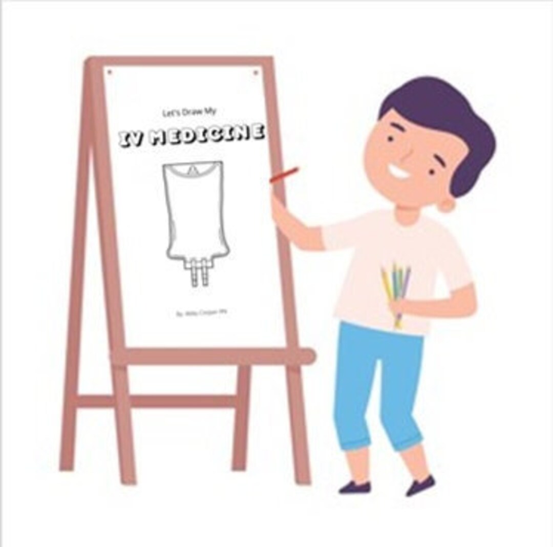 Lets Draw My IV Medicine Worksheet, Coloring Page - Etsy