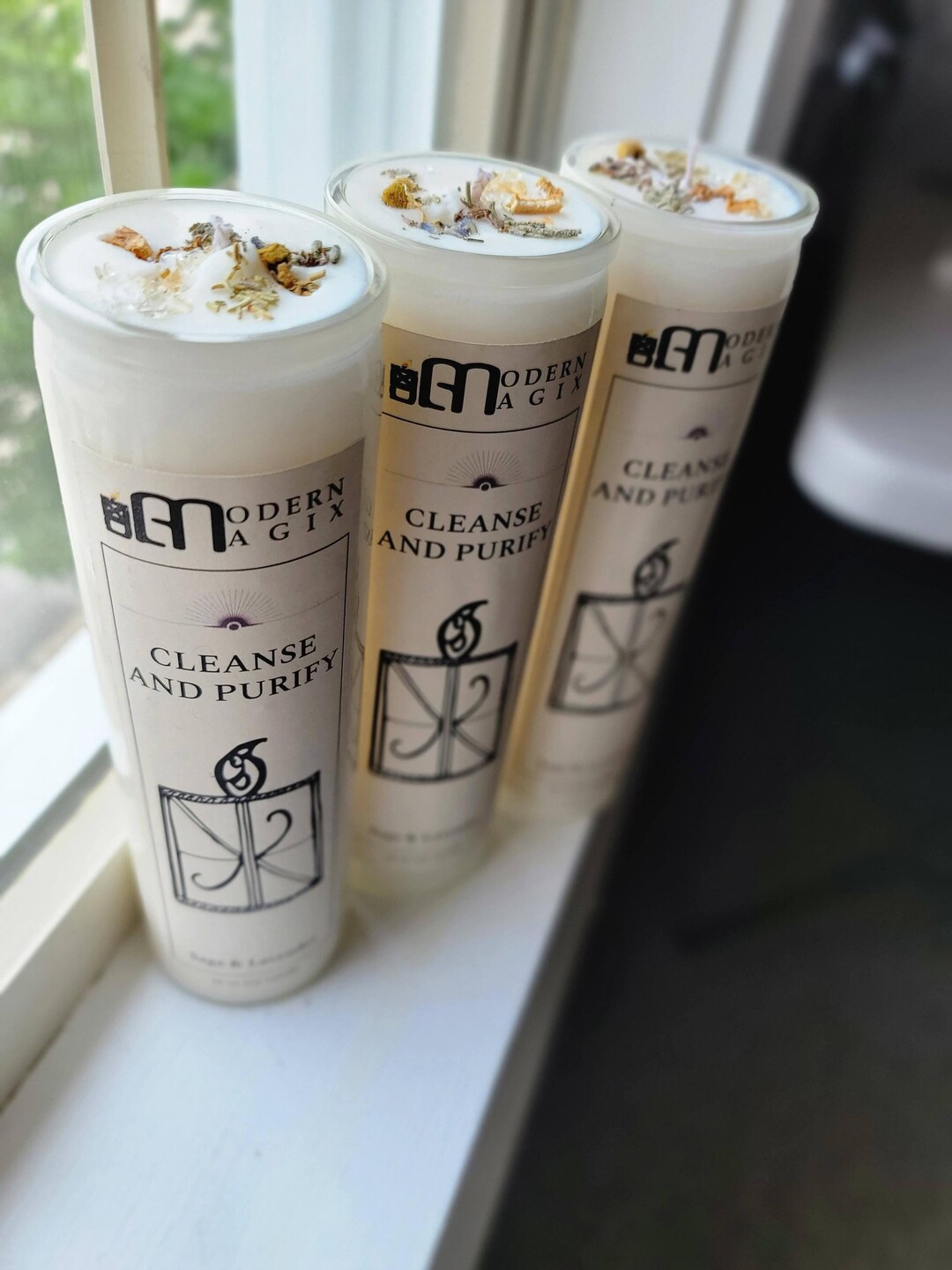 Cleanse and Purify 7 Day Prayer Candle | Energy Clearing Ritual Candle ...