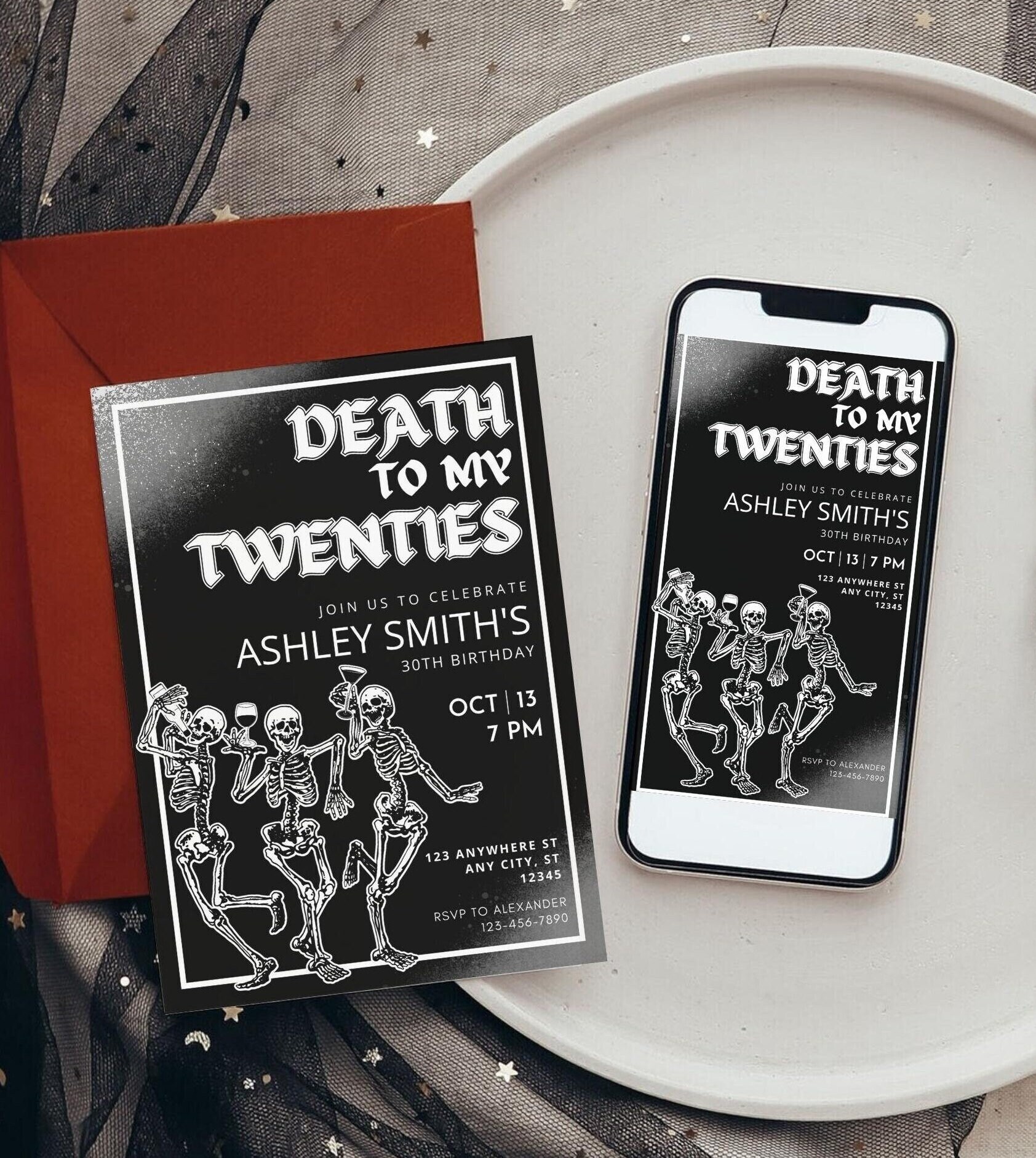 Death to My 20s, Funeral for My 20s, Death to My 20s Party, 30th ...