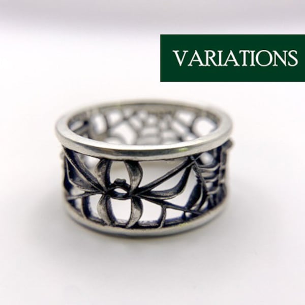 Spider Ring Men - Etsy