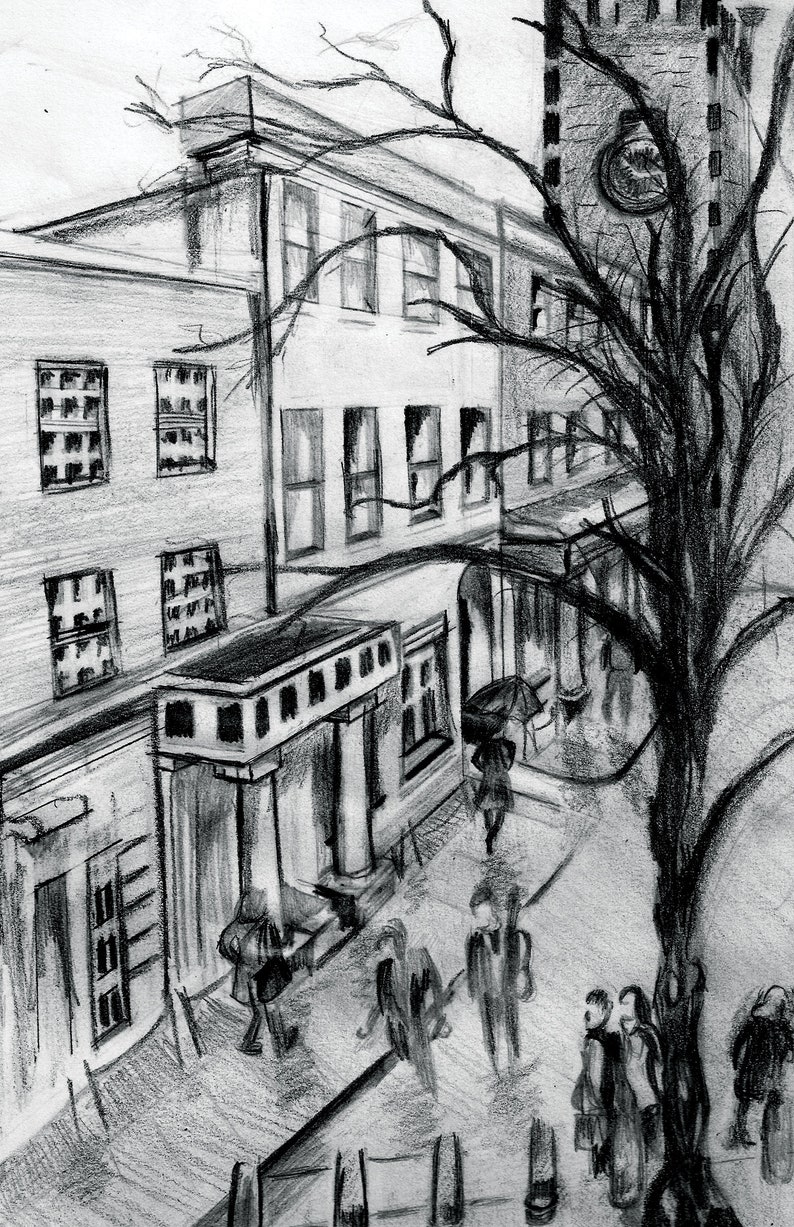 Norwich Drawing Art Print - Etsy