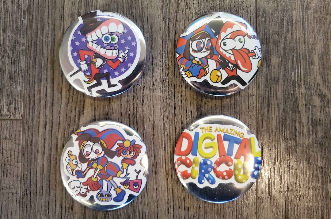 TADC 4 Button Bundles the Amazing Digital Circus Indie Animation Pins ...