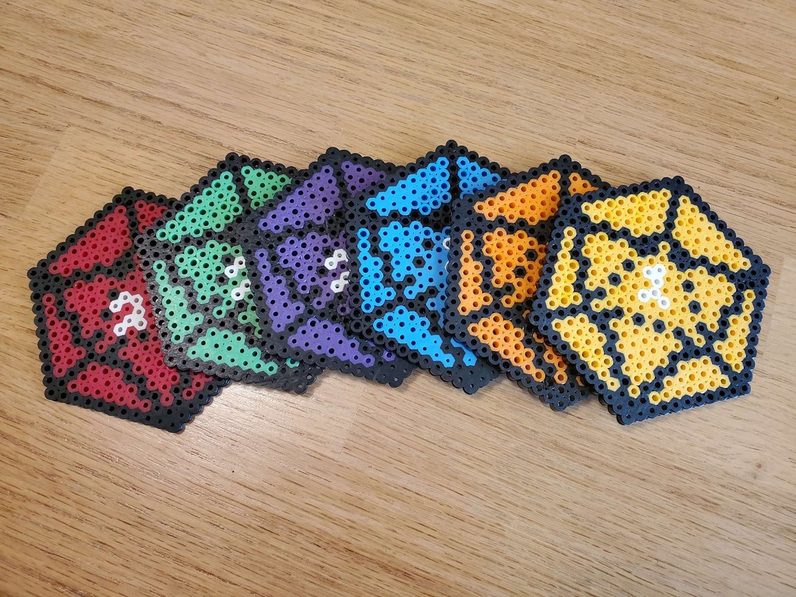Dnd D20 Coaster Dungeons and Dragons Perler Bead Movie Cup Holder - Etsy
