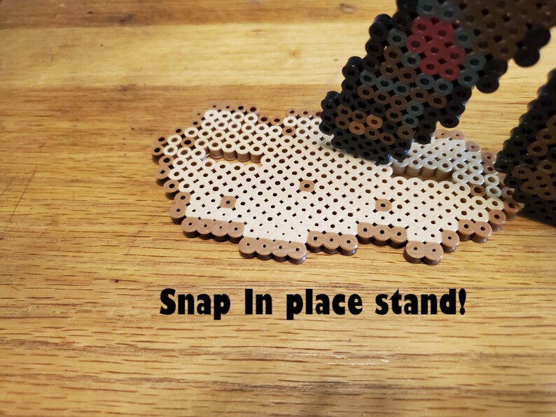 The Mandalorian Figurine Perler Bead 2D Star Wars Desk Toy - Etsy