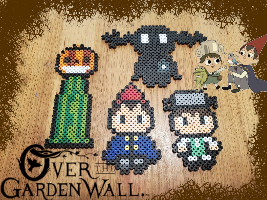 Over the Garden Wall Magnet Perler Bead Wall Decor Sprite Wirt Greg ...