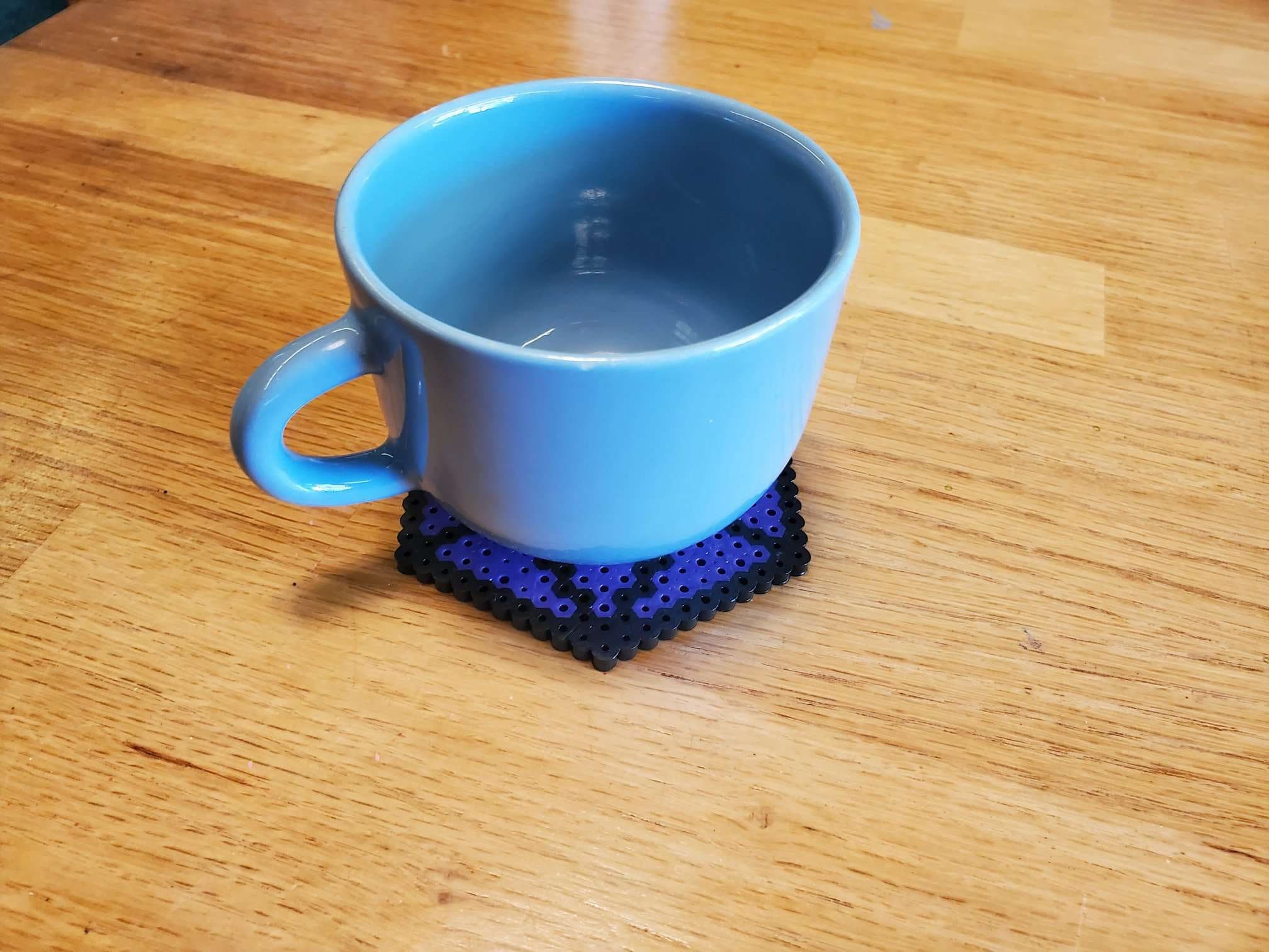 Dnd D20 Coaster Dungeons and Dragons Perler Bead Movie Cup Holder - Etsy