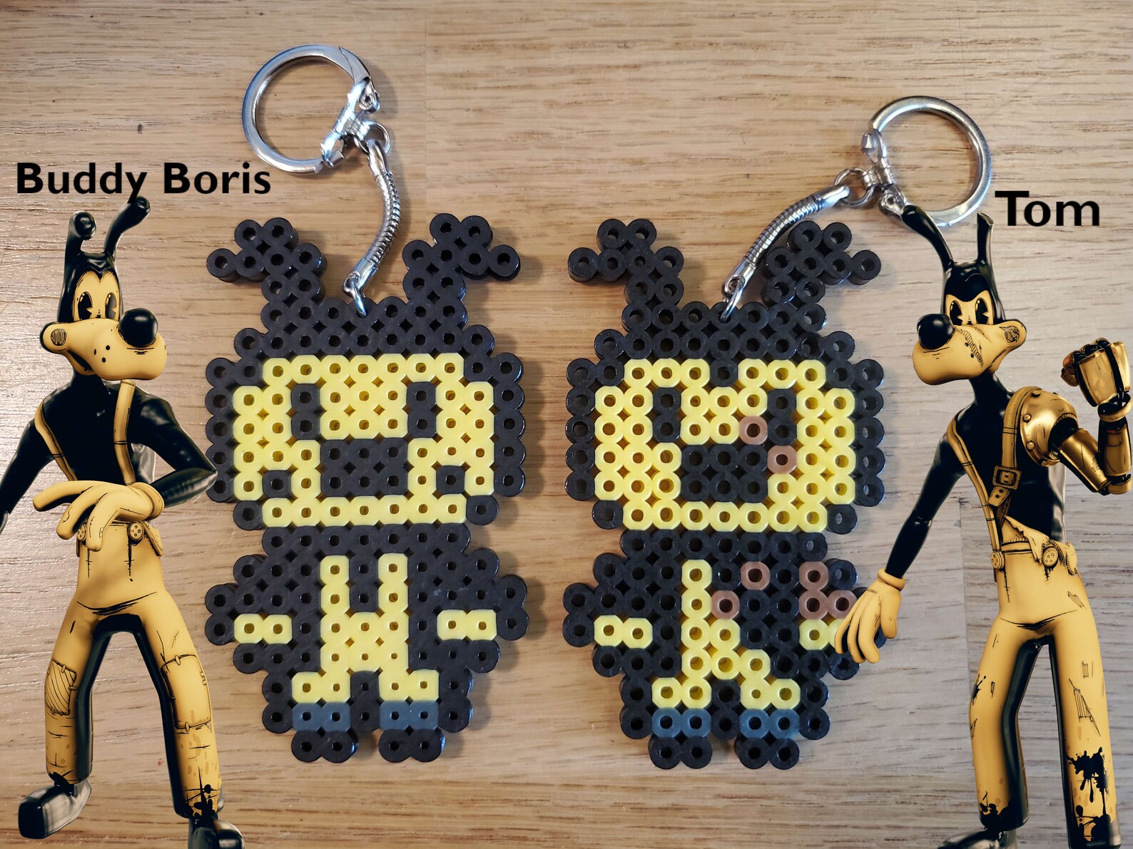 BATIM Keychain Perler Bead Sprite Bendy and the Ink Machine Alice ...