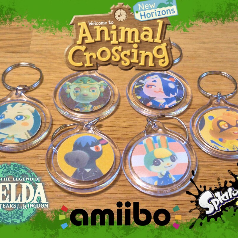 Acnh Custom Amibos - Etsy