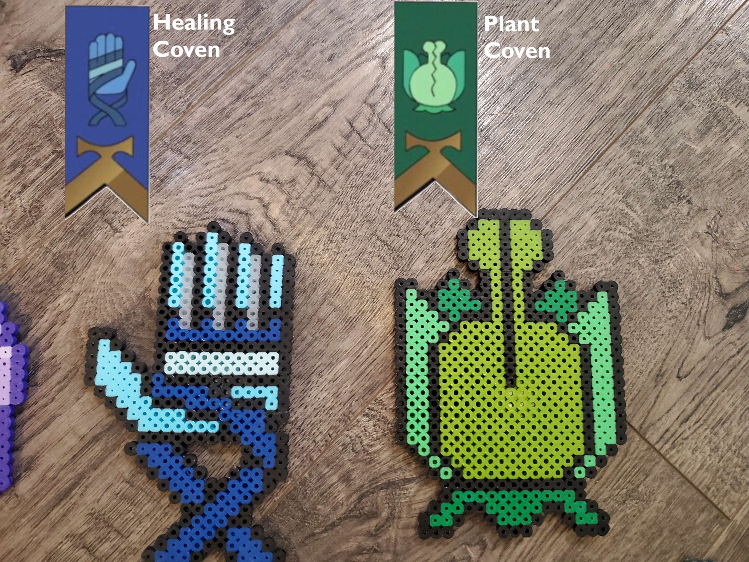 The Owl House Covens Wall Decor Perler Bead Plant Abomination ...