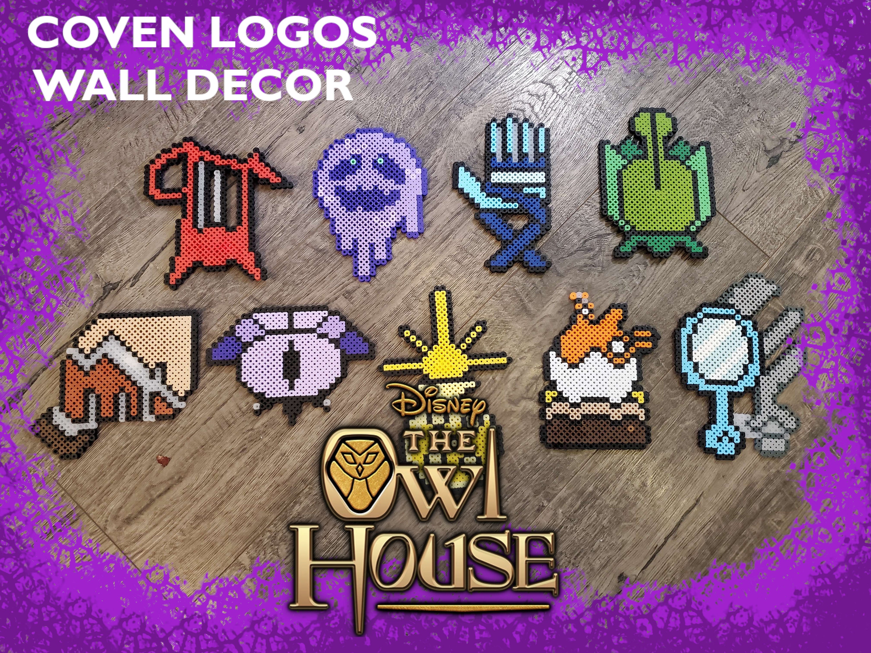 The Owl House Covens Wall Decor Perler Bead Plant Abomination ...