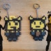 BATIM Keychain Perler Bead Sprite Bendy and the Ink Machine Alice ...
