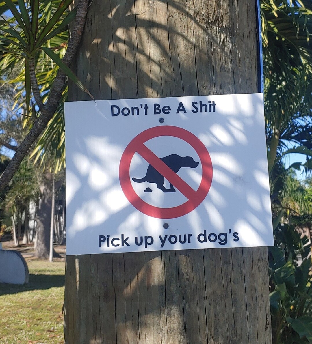 Funny Dog Poop Lawn and Garden Sign (set of 2) - Etsy