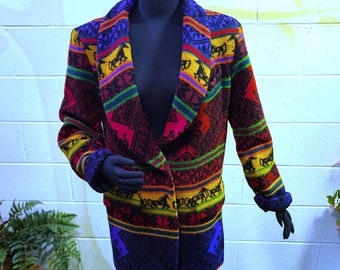 Plush Native American Blanket - Etsy