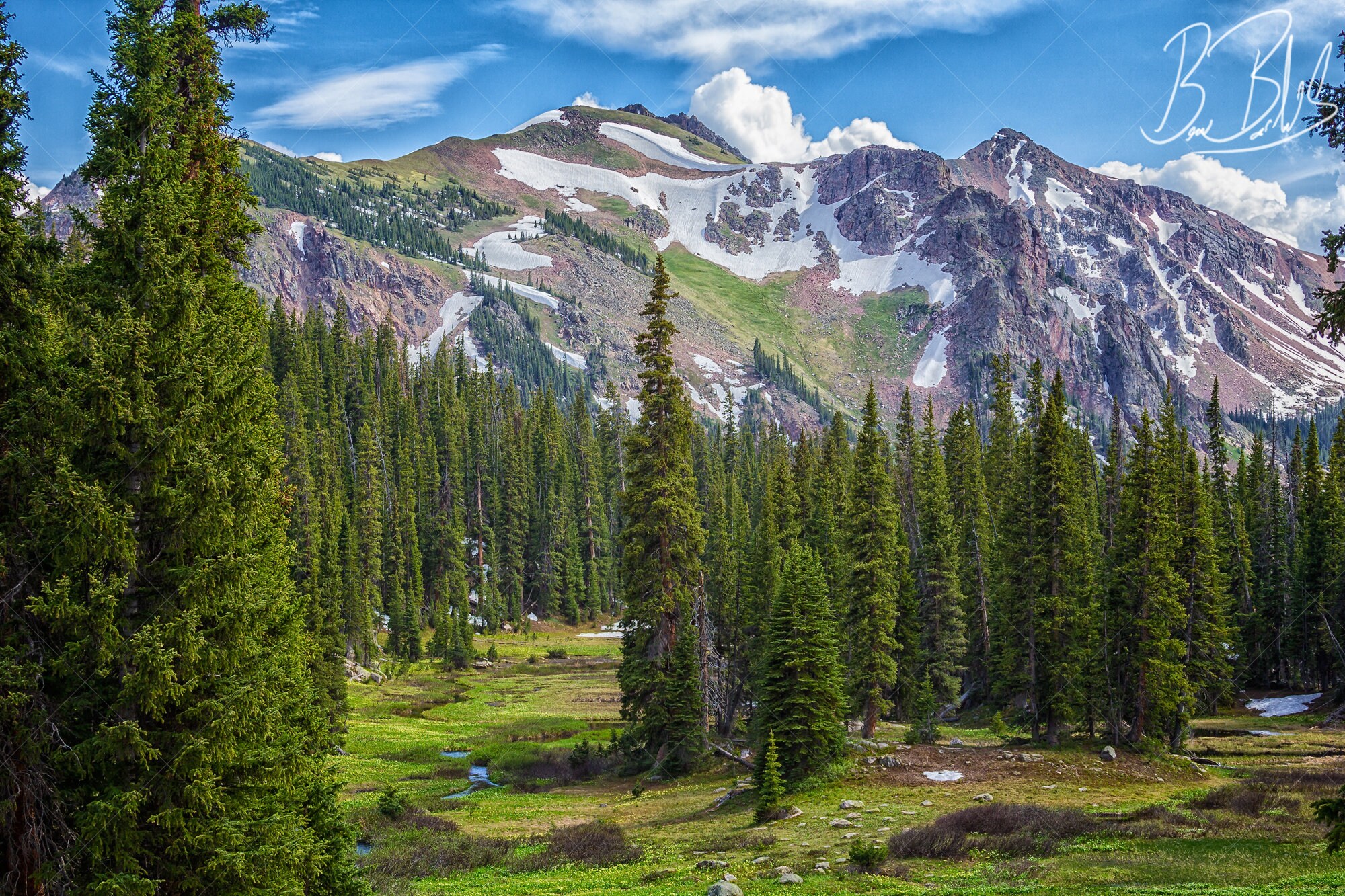High Resolution Colorado Landscape
