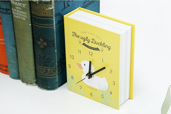 Book Clock Essential Home Deco - NEW - Etsy