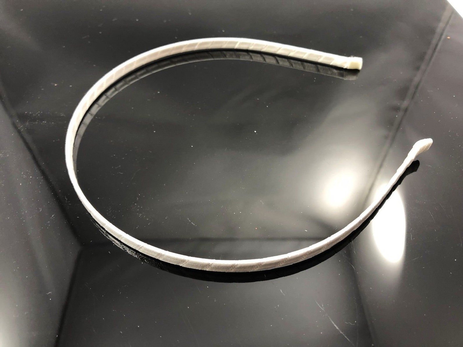 5mm Handmade Metal Headband Wrapped With Satin Ribbon - NEW - Etsy